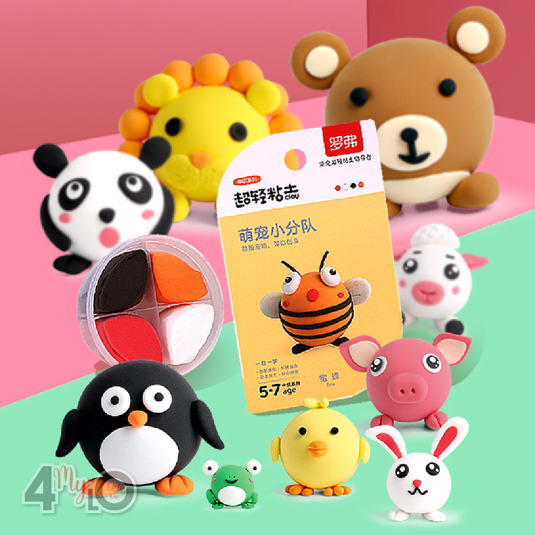 Light Mouldable Clay - Farm Animals – 4myLo
